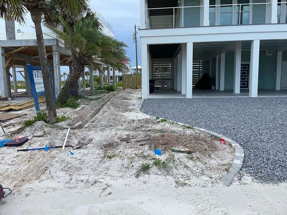 Mexico Beach Landscaping Design Project - A. Hill | Palm Brothers (850 ...